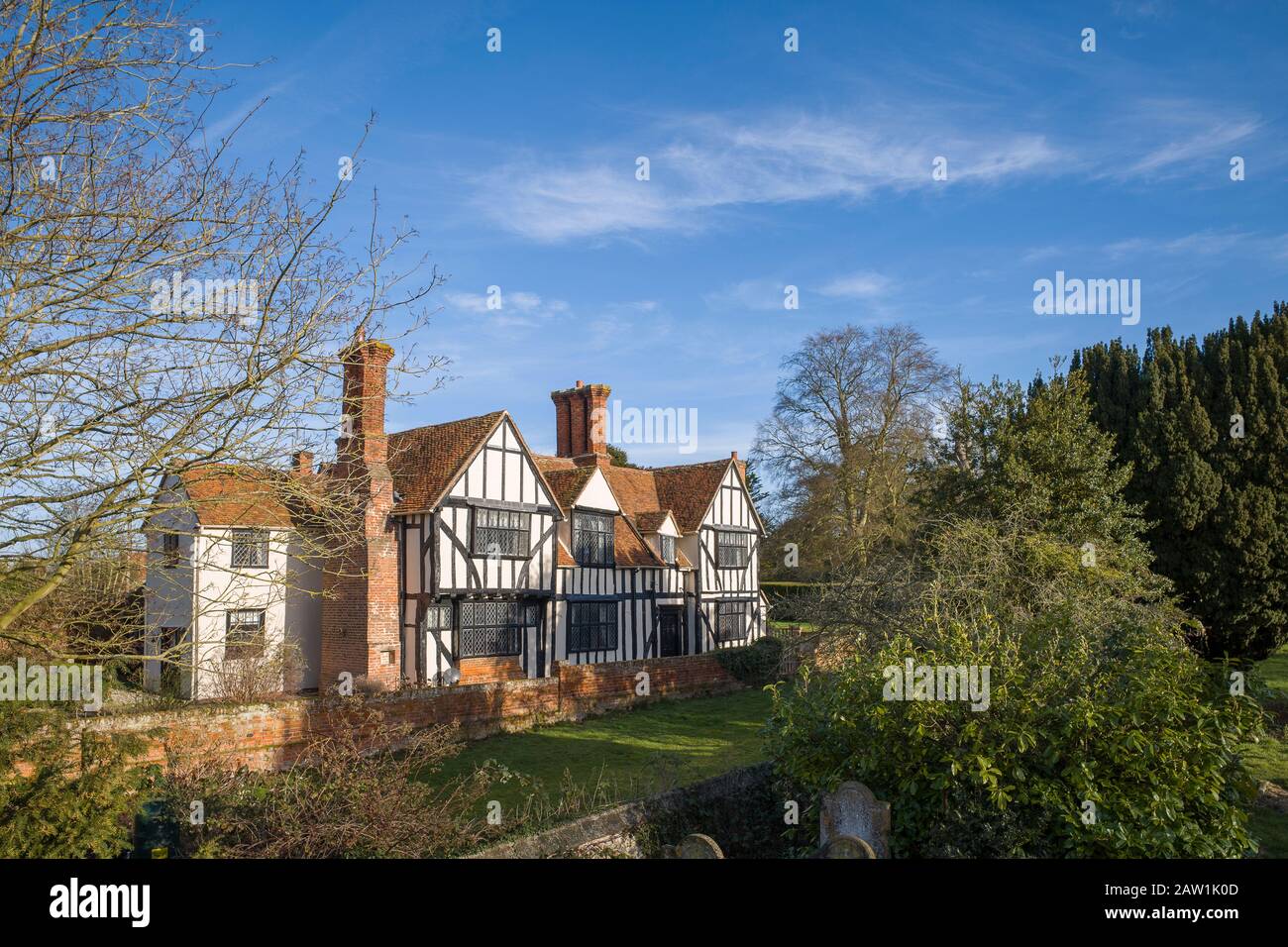 Tudor House, Terling Stock Photo - Alamy