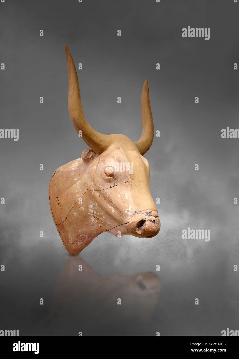 Minoan bull religious vessel hi-res stock photography and images - Alamy
