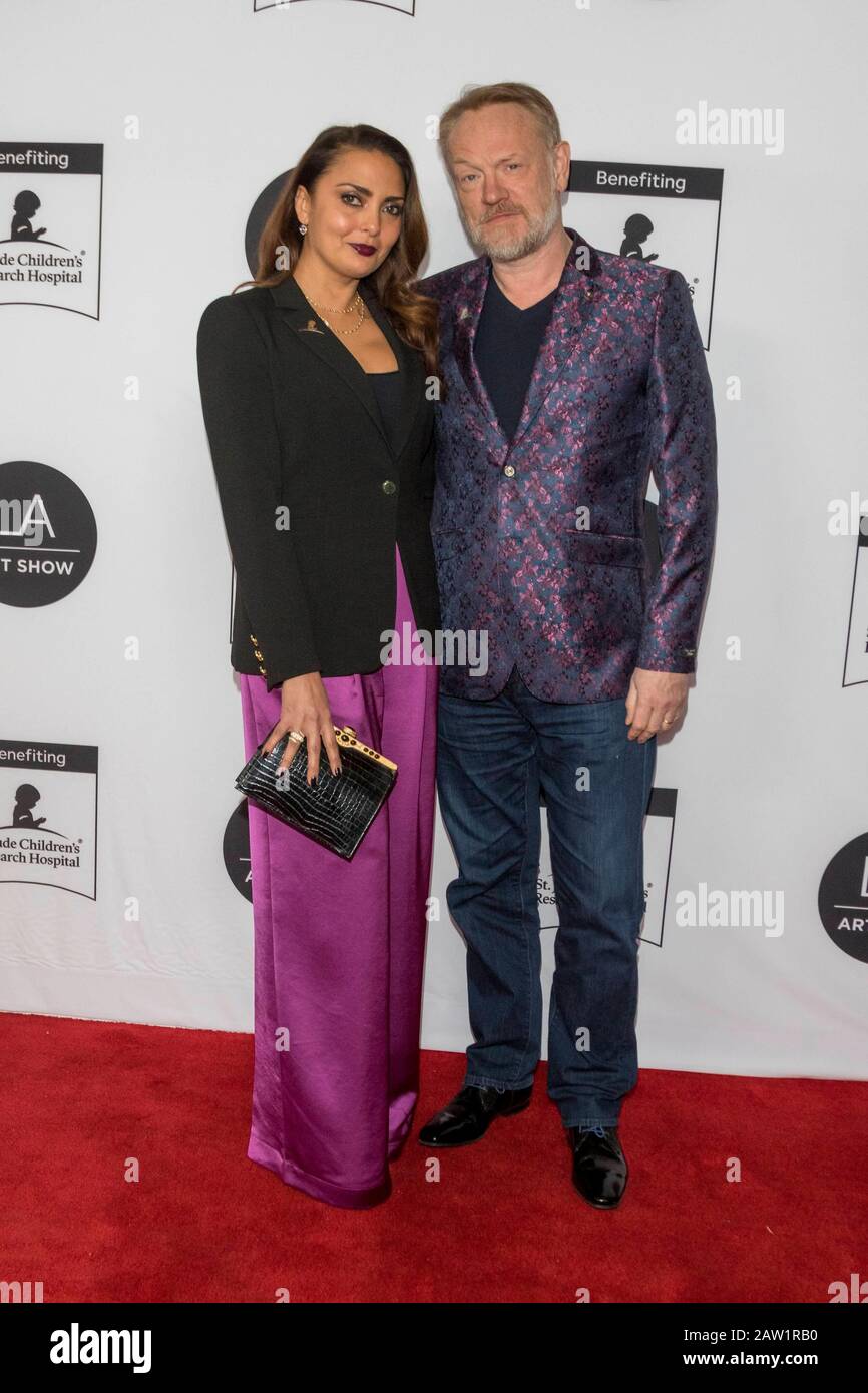 Allegra Riggio and Jared Harris attend the VIP Opening Night premiere ...