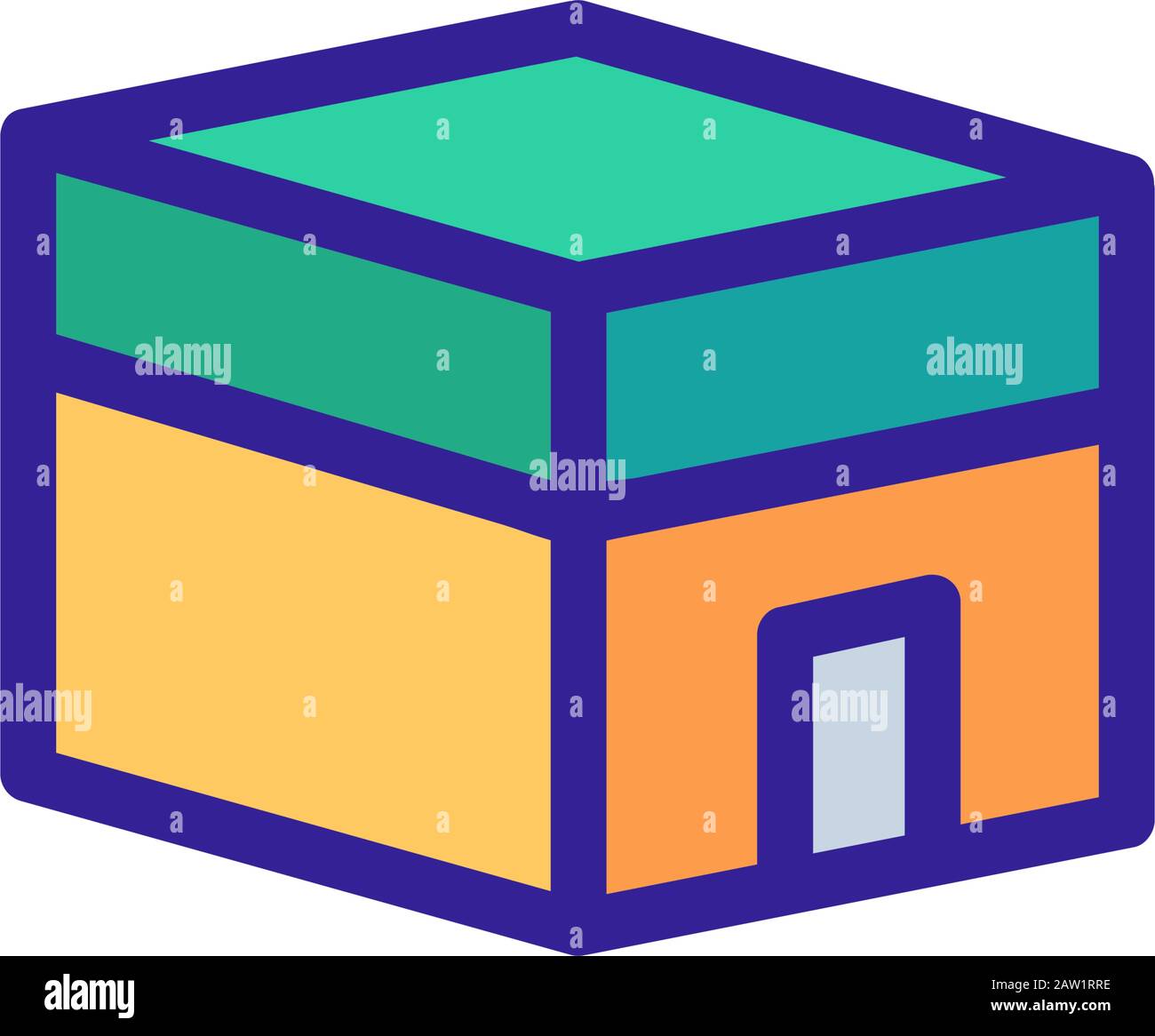 Islam icon vector. Isolated contour symbol illustration Stock Vector ...