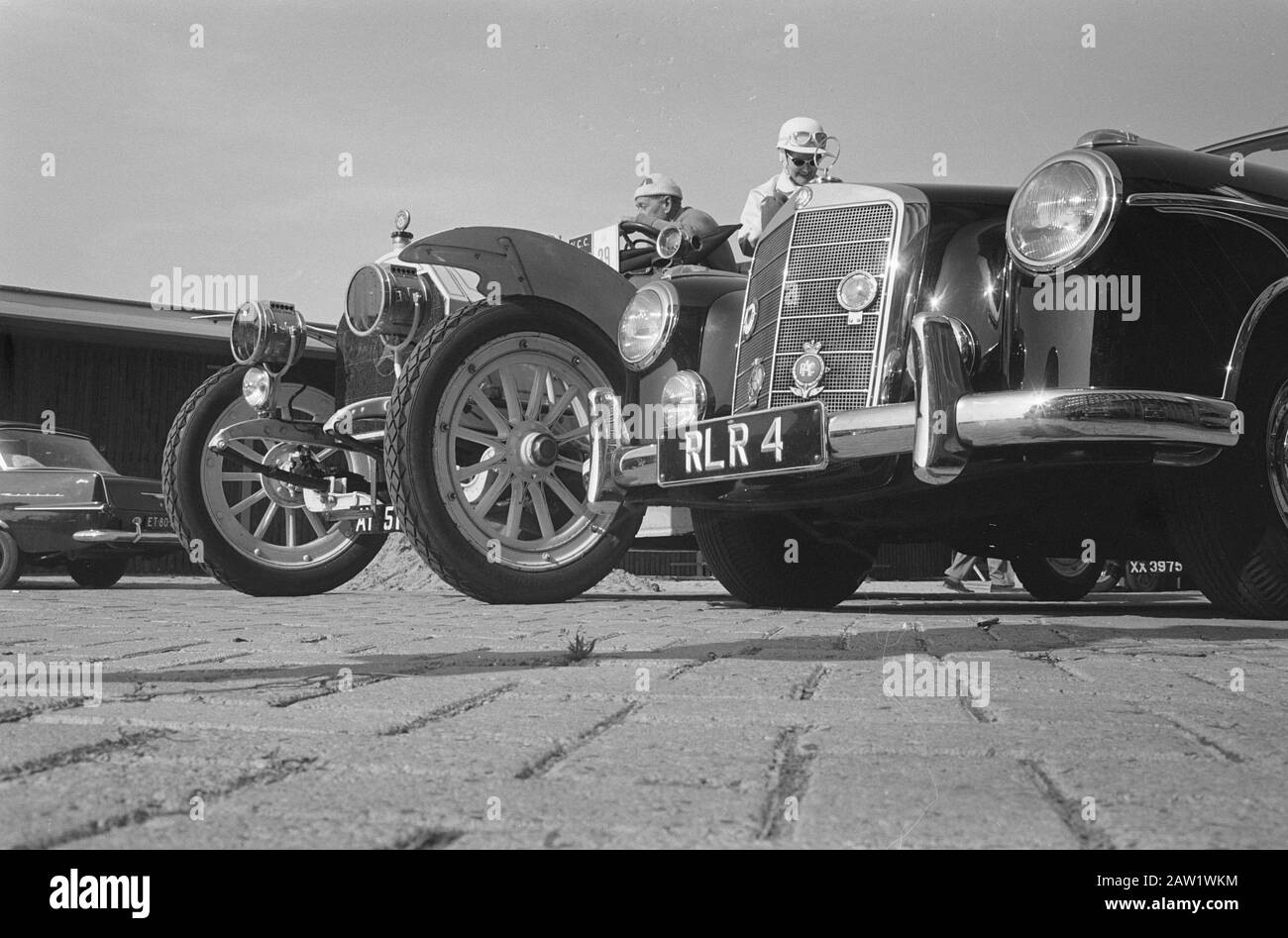 Old antique cars on Europe Square. Two old Mercedes Date: October 5 ...