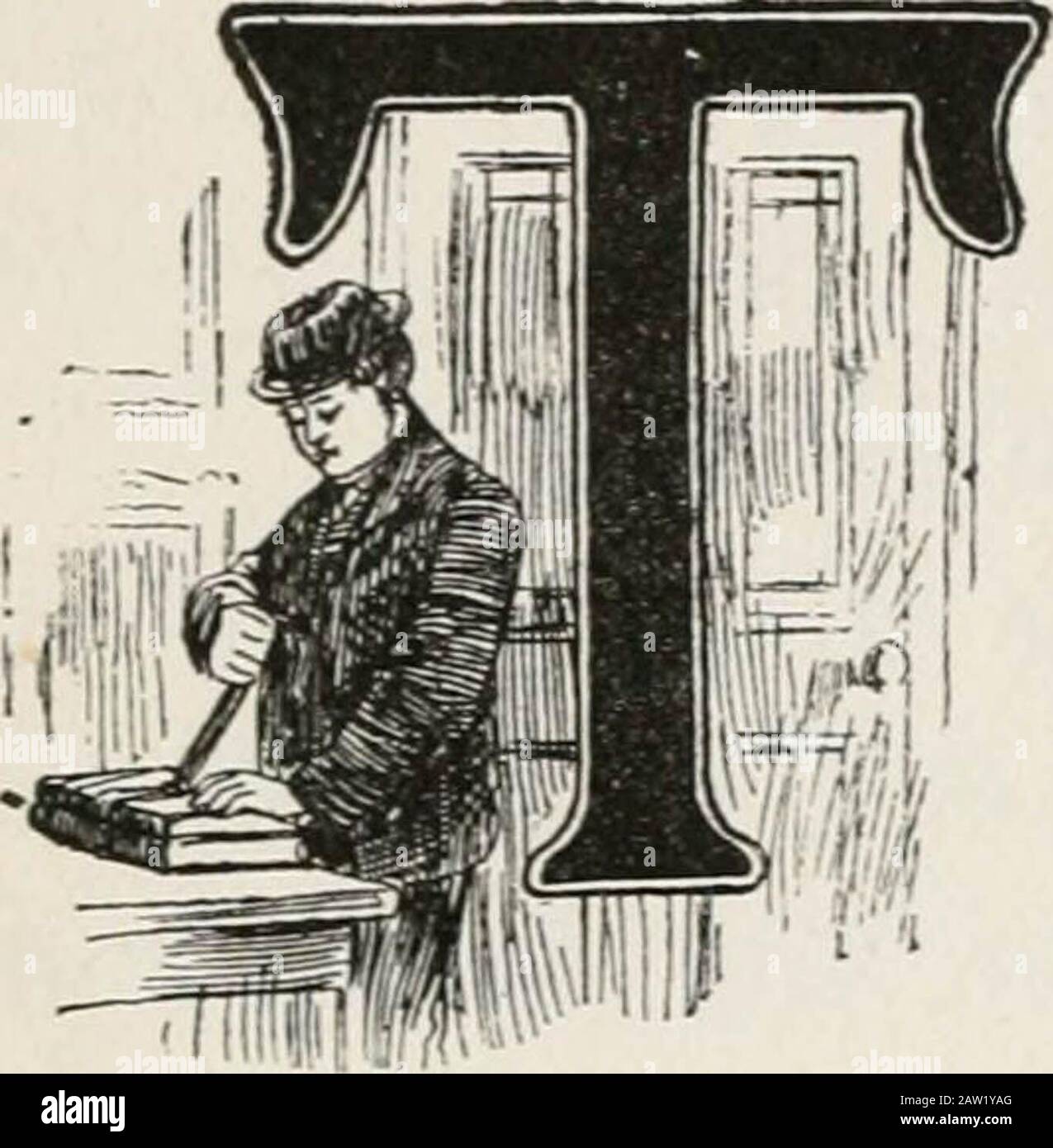 "Little helpers" (1889 Stock Photo - Alamy