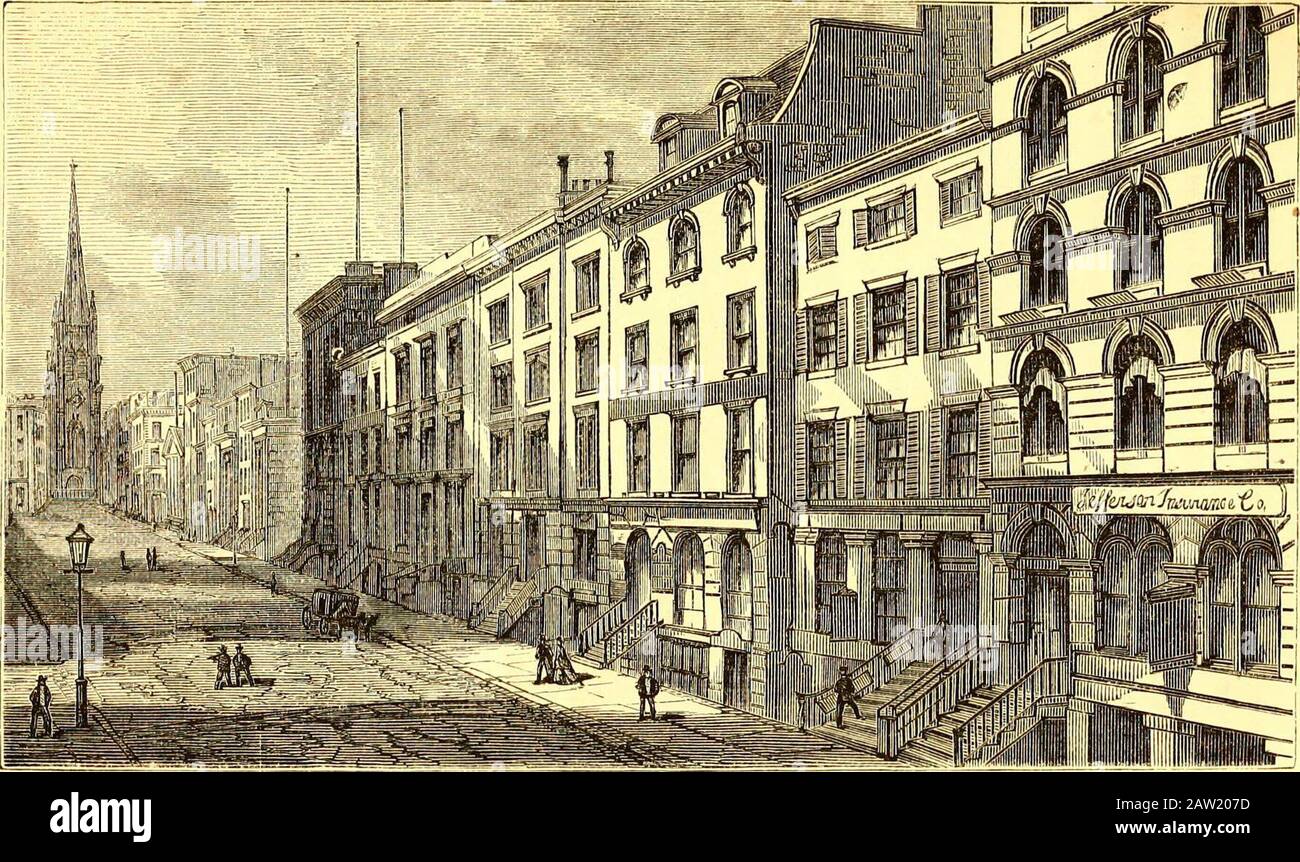 New york city 1842 hi-res stock photography and images - Alamy