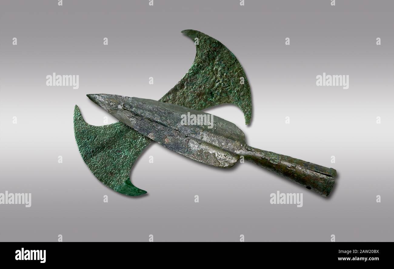 Minoan bronze weapons hi-res stock photography and images - Alamy