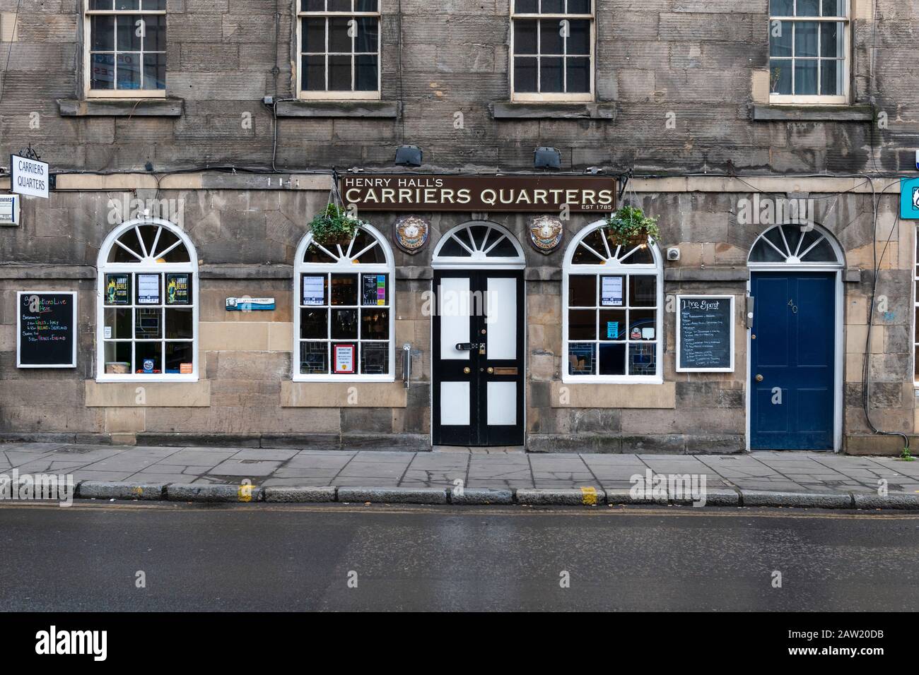 Henry Hall’s Carriers Quarters on Bernard Street in Leith, Edinburgh ...