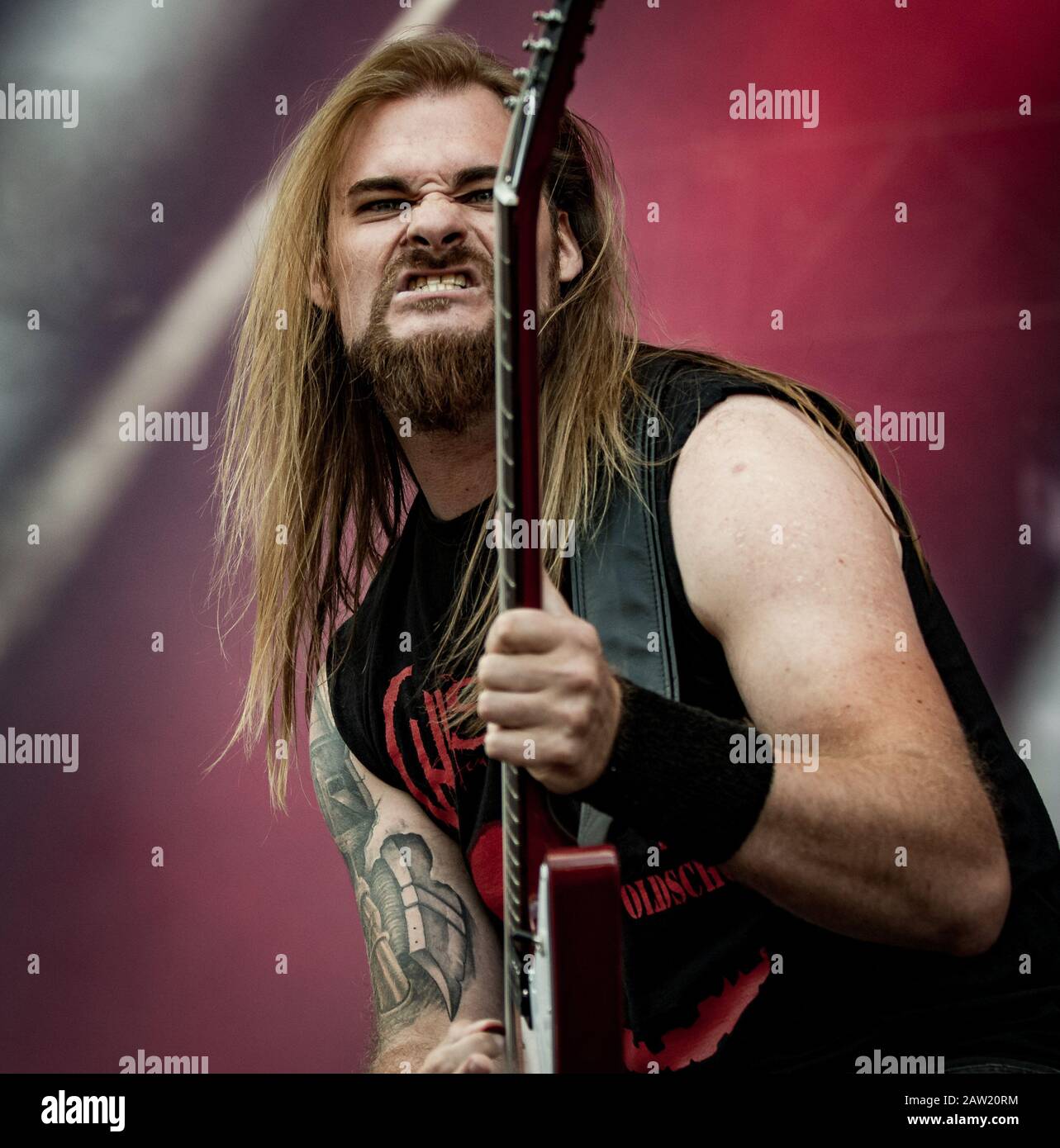 Copenhagen, Denmark. 23rd, 2018. The Danish progressive metal band ...