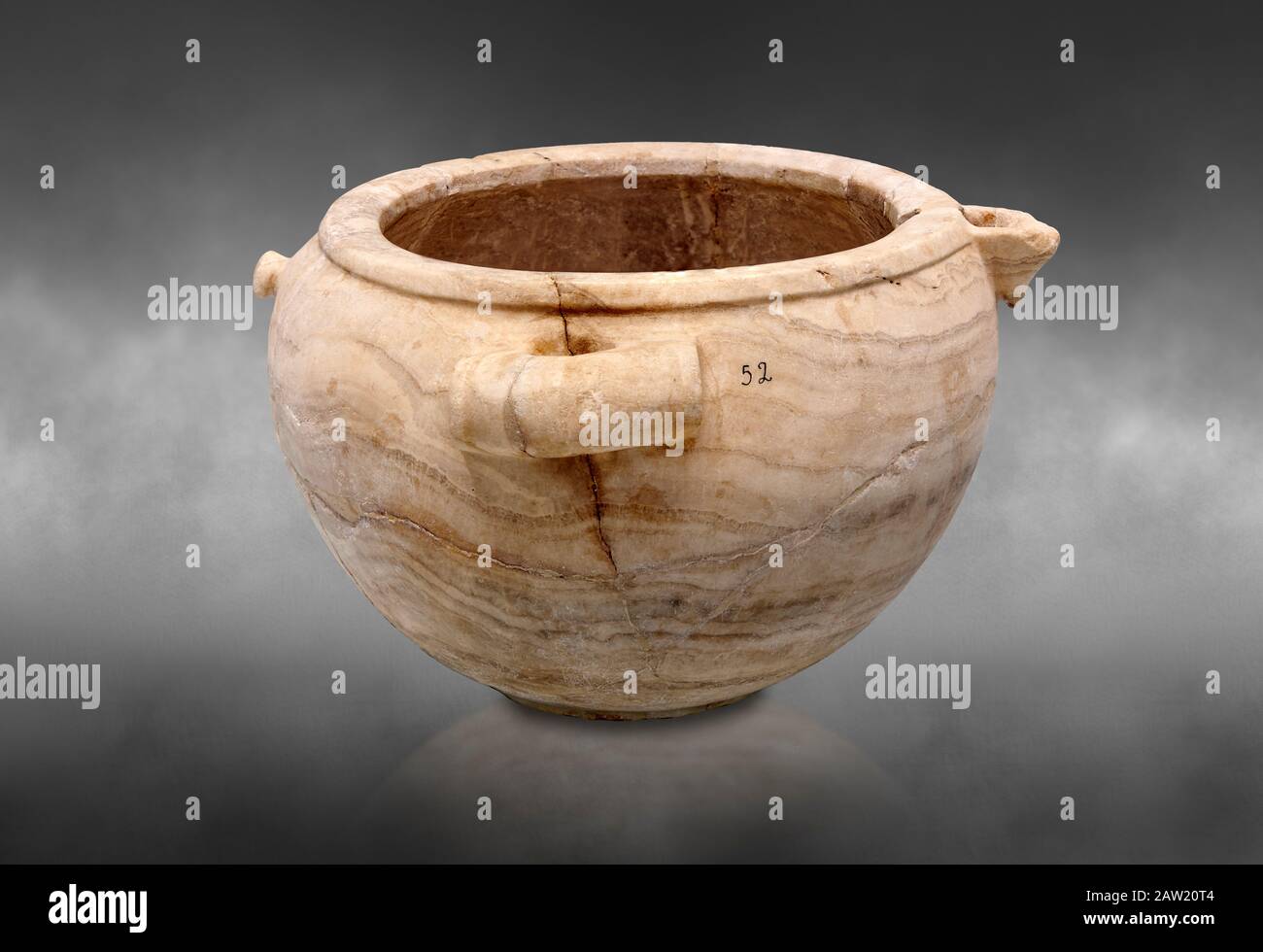 Minoan stone cult vessel from the Knossos Palace Repositories 1650-1550 ...