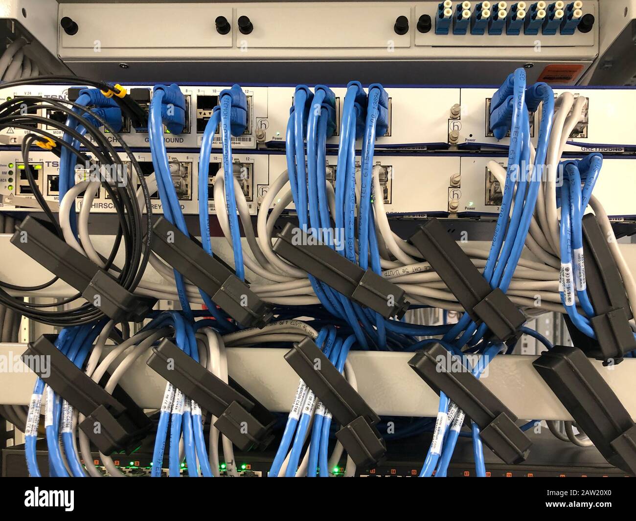 Router with connected wires hi-res stock photography and images - Alamy