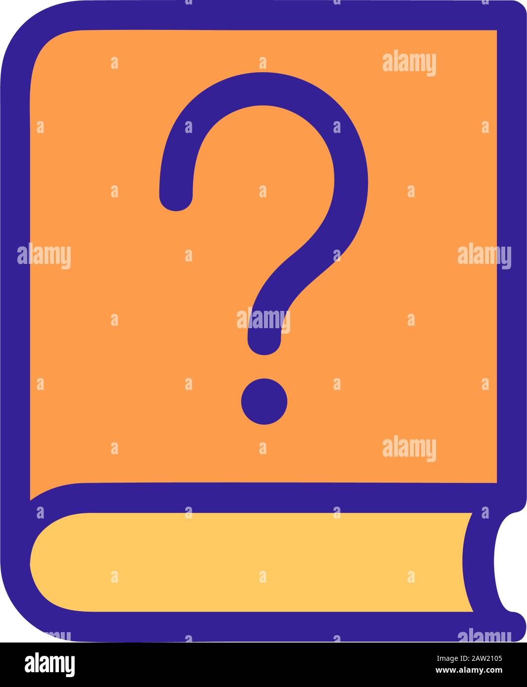 questions and answers icon vector. Isolated contour symbol illustration ...