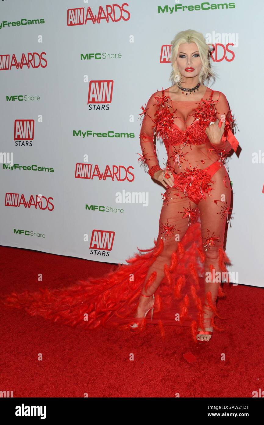 January 25, 2020, Las Vegas, NV, USA: LAS VEGAS - JAN 12: Brittany Andrews at the 2020 AVN ...