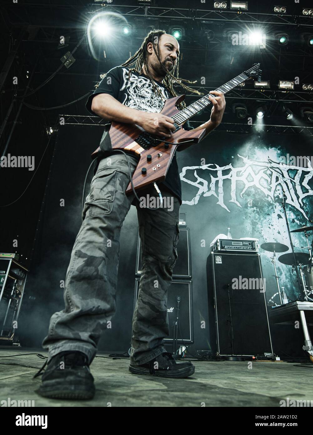 Copenhagen, Denmark. 23rd, 2018. The American death metal band ...