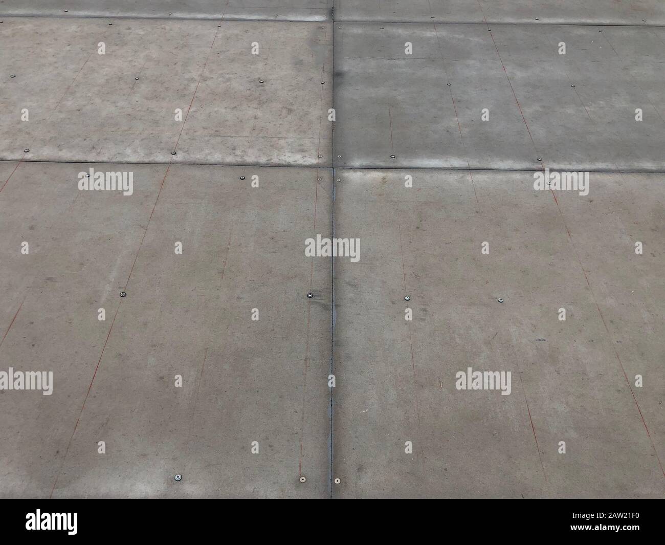 roofing made of fiber cement slabs fastened with bolts Stock Photo - Alamy