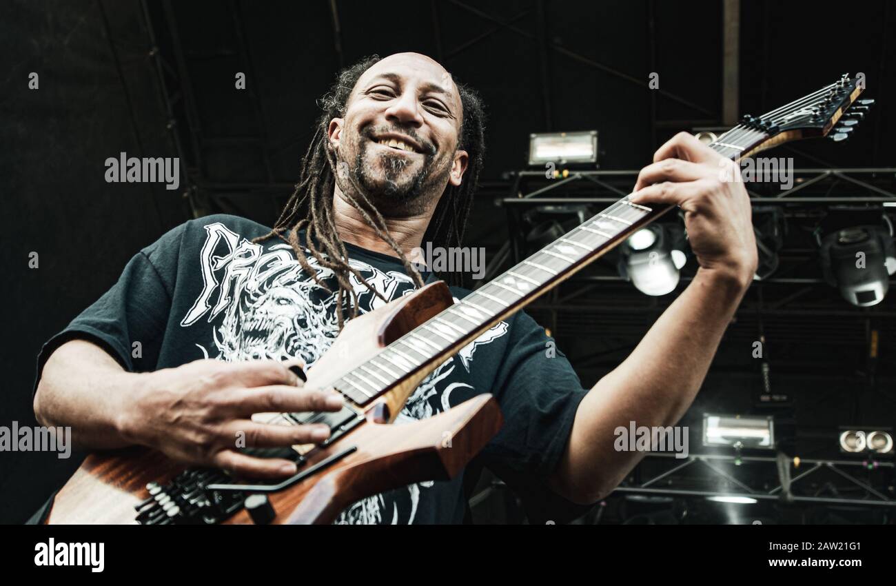 Copenhagen, Denmark. 23rd, 2018. The American death metal band ...