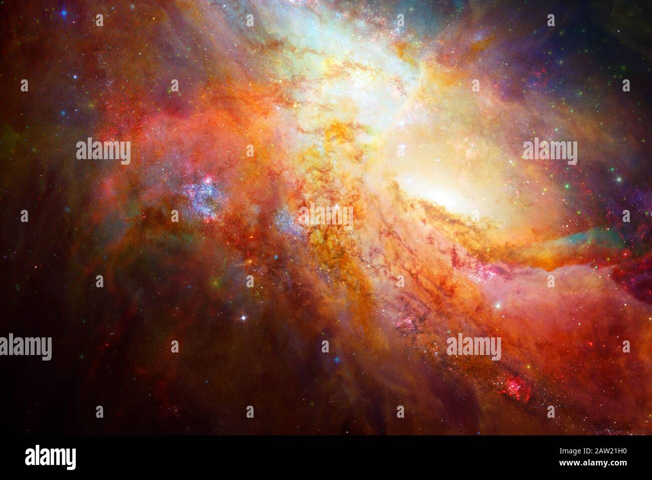 Beauty of endless cosmos. Science fiction art. Elements of this image ...