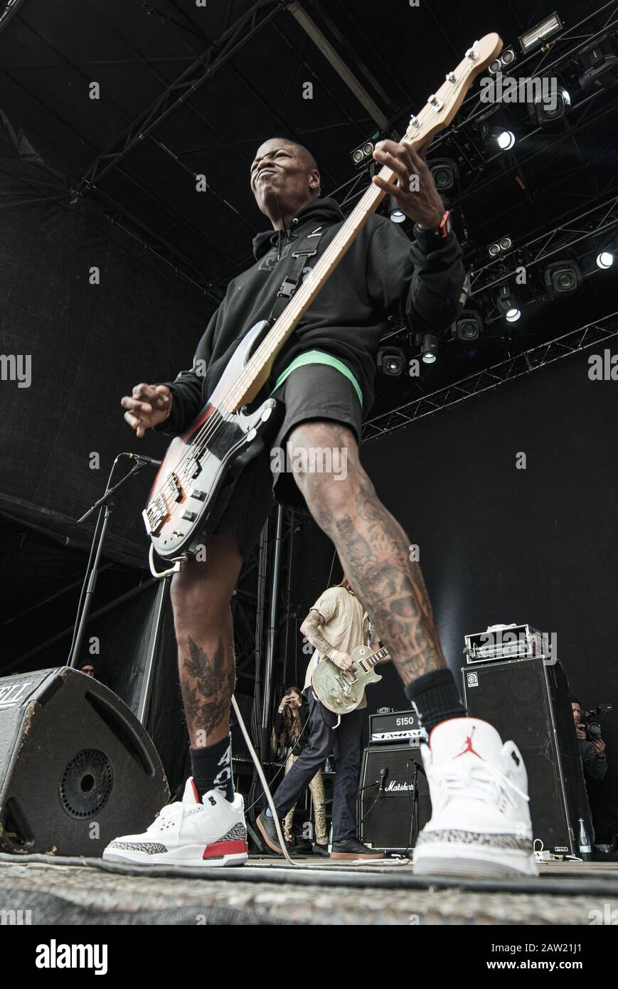 Copenhagen, Denmark. 20th, 2018. The American hardcore punk band ...