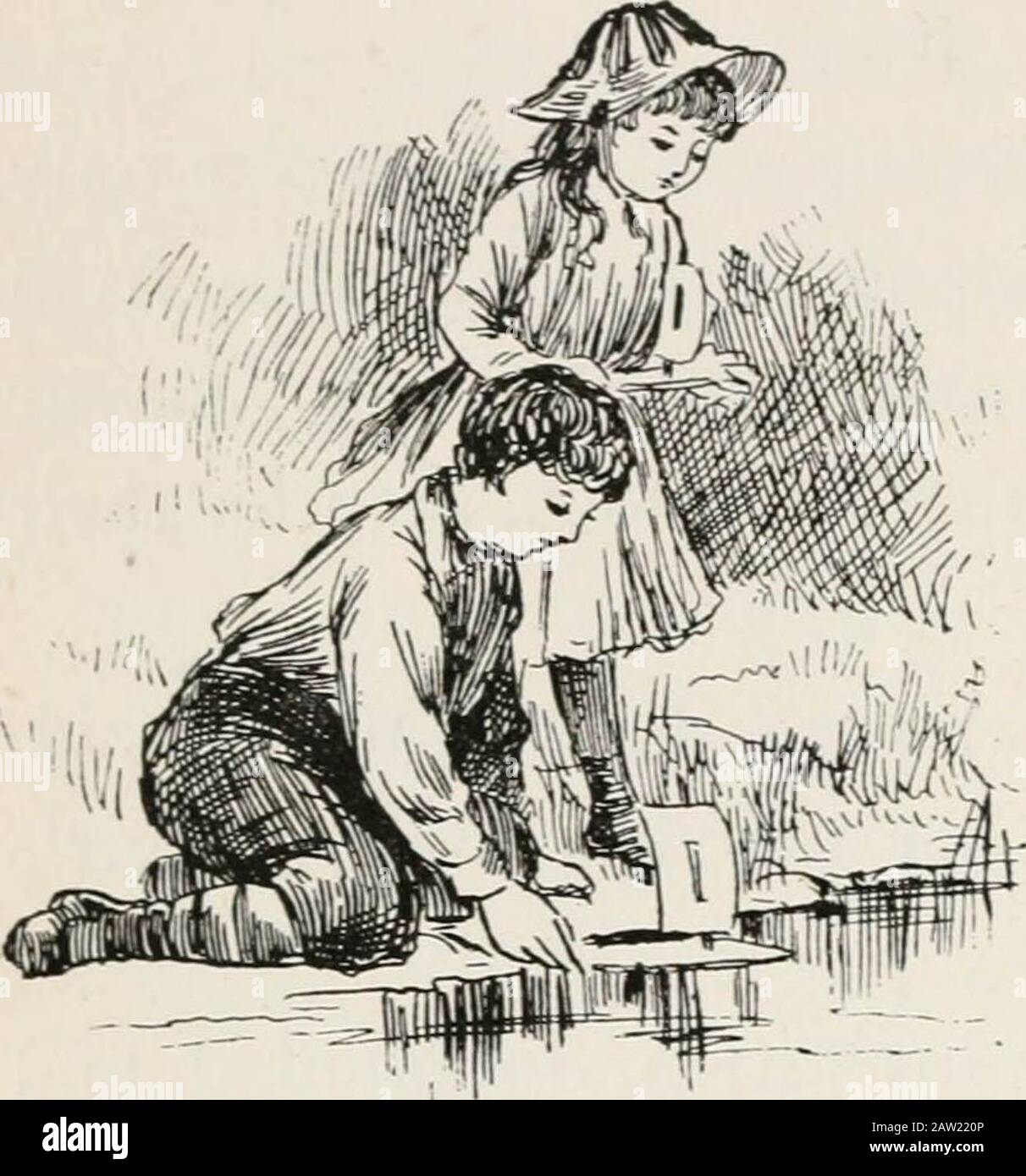 "Little helpers" (1889 Stock Photo - Alamy