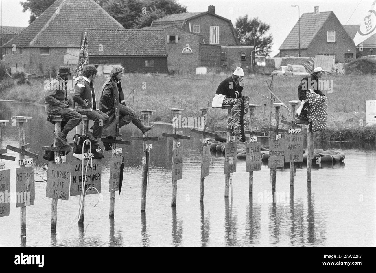 Pole Sitting in Abbekerk Date: July 16, 1978 Location: Abbekerk, Noord ...