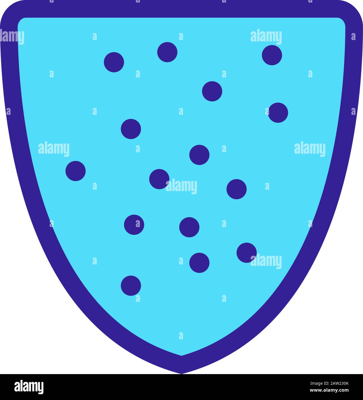 Dust icon vector. Isolated contour symbol illustration Stock Vector ...