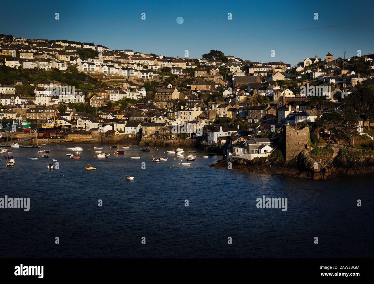 Cornwall cargo port at the mouth the river hi-res stock photography and ...