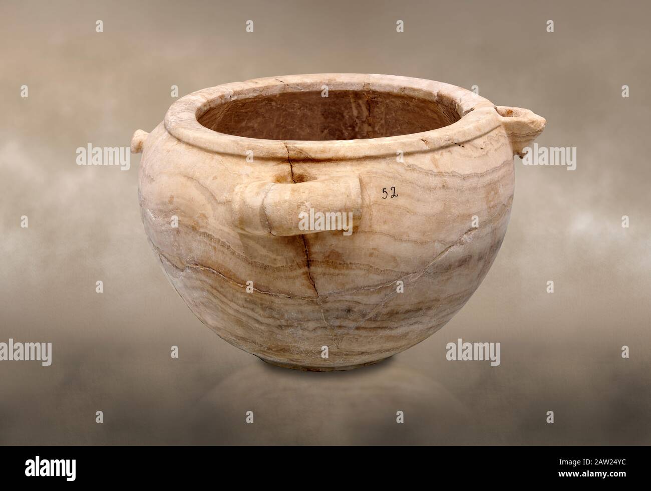 Minoan stone cult vessel from the Knossos Palace Repositories 1650-1550 ...