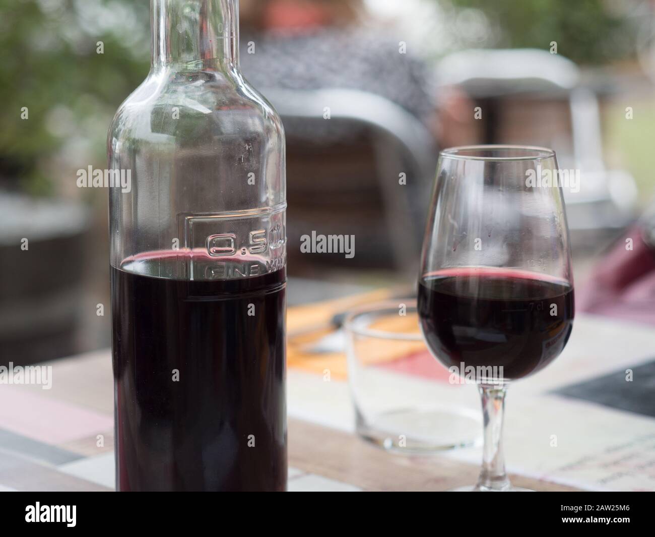 Bordeaux wine is one of the most famous French wines Stock Photo - Alamy