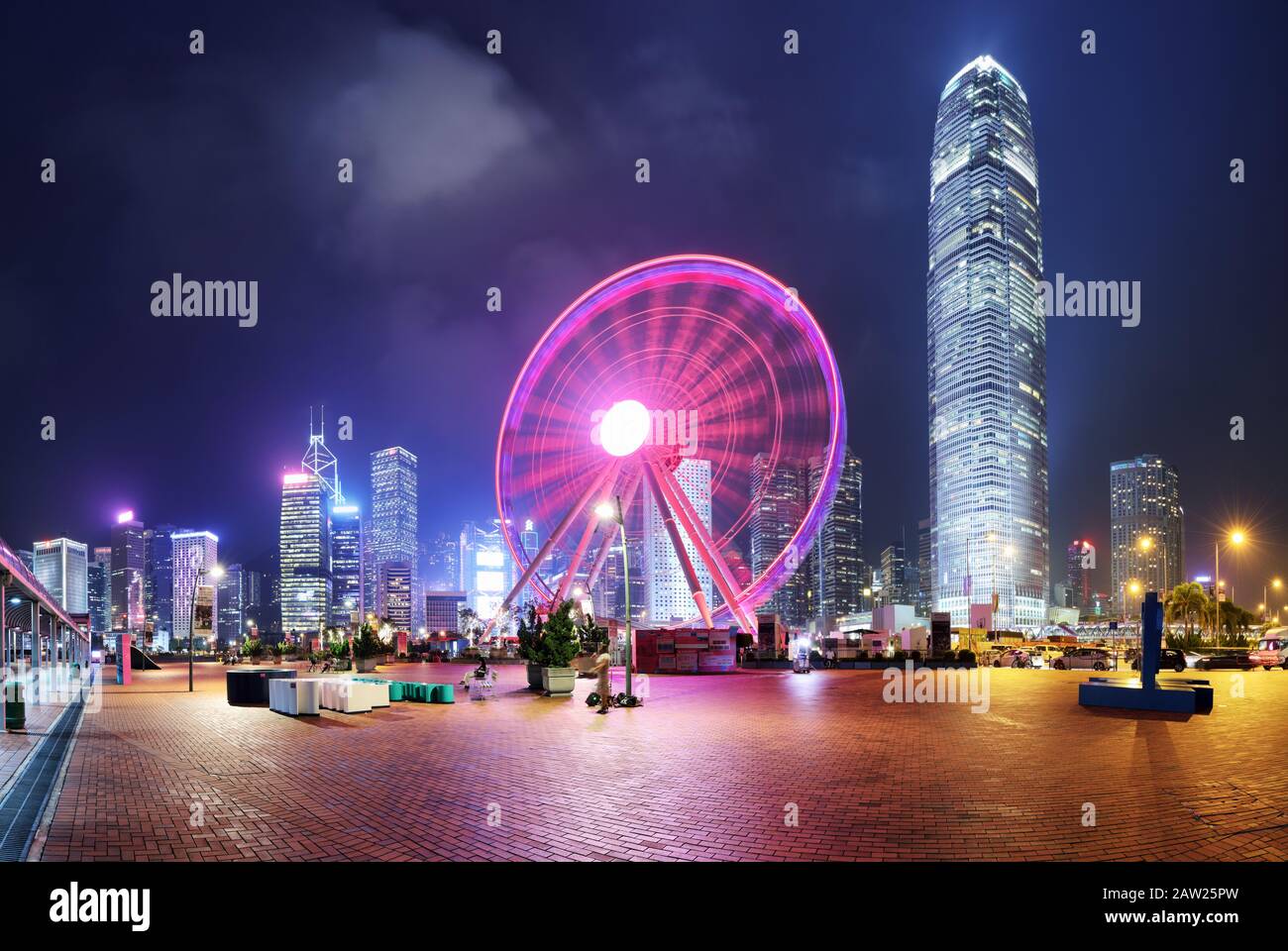 Observation Wheel, Hong Kong Stock Photo - Alamy