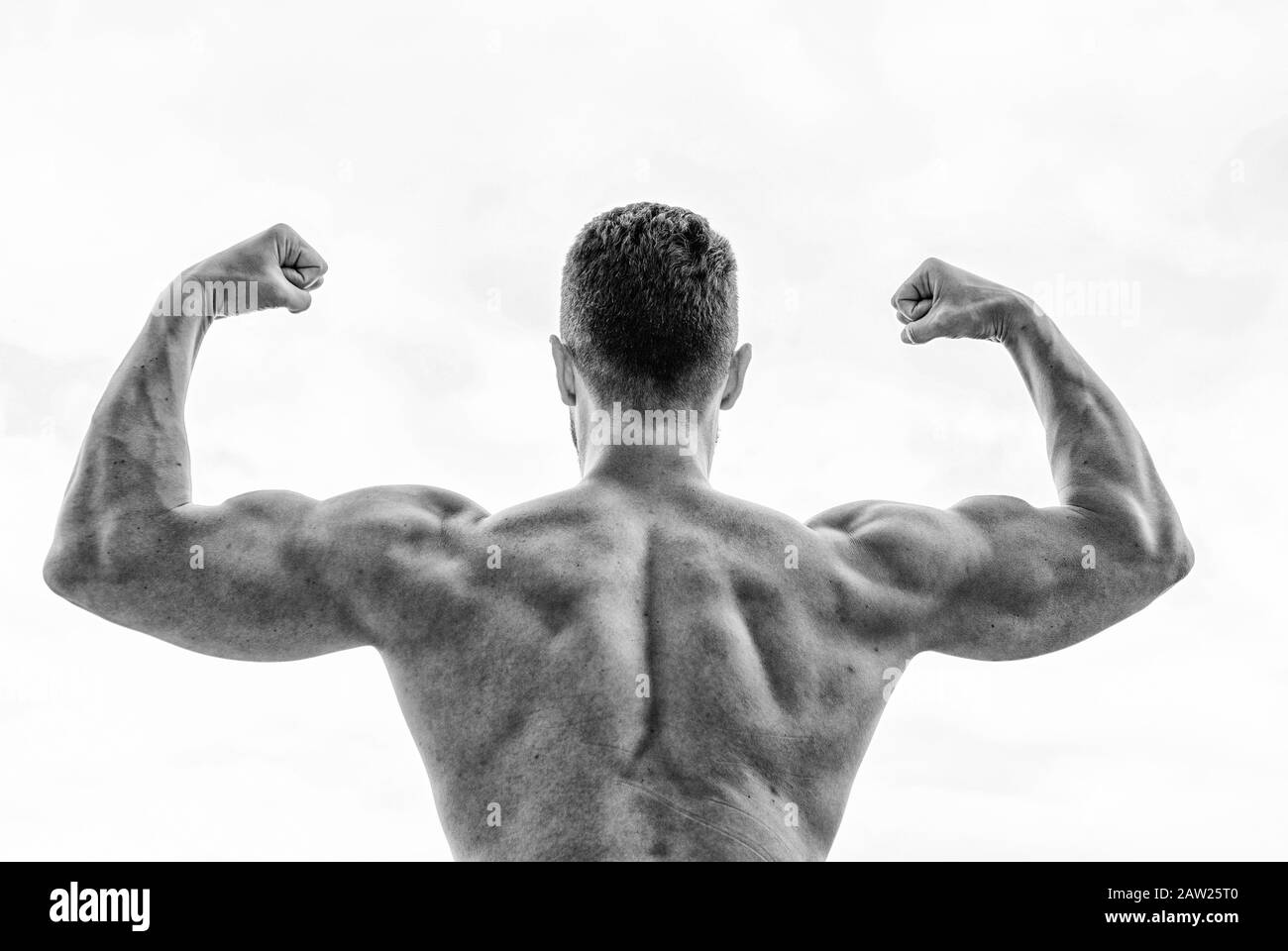 Achieve success. Successful athlete. Victory and success. Champion and ...