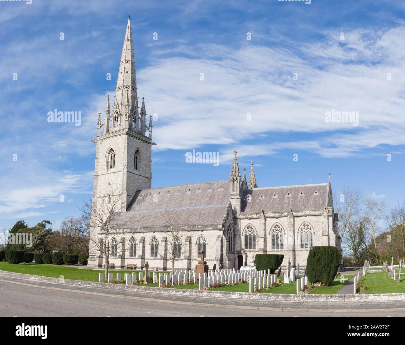 The historic Saint Margarets church built in 1860 also known as the ...
