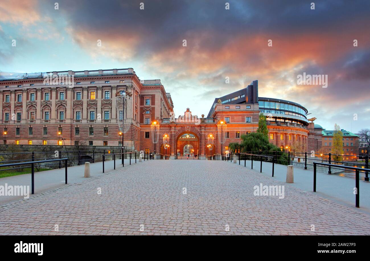 Stockholm government building hi-res stock photography and images - Alamy