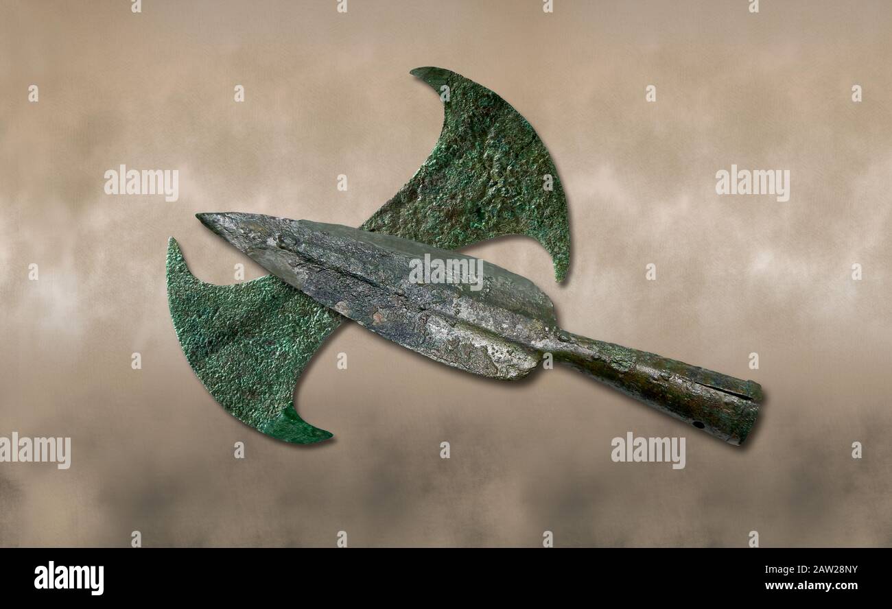 Minoan bronze weapons hi-res stock photography and images - Alamy