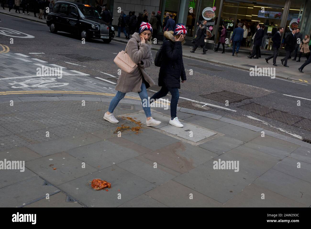 Dropped bag people hi-res stock photography and images - Alamy