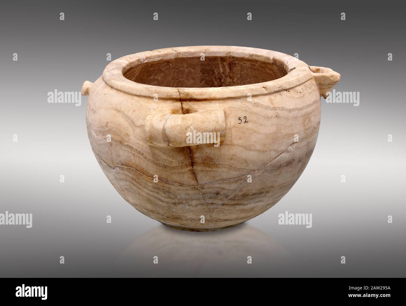 Minoan stone cult vessel from the Knossos Palace Repositories 1650-1550 ...