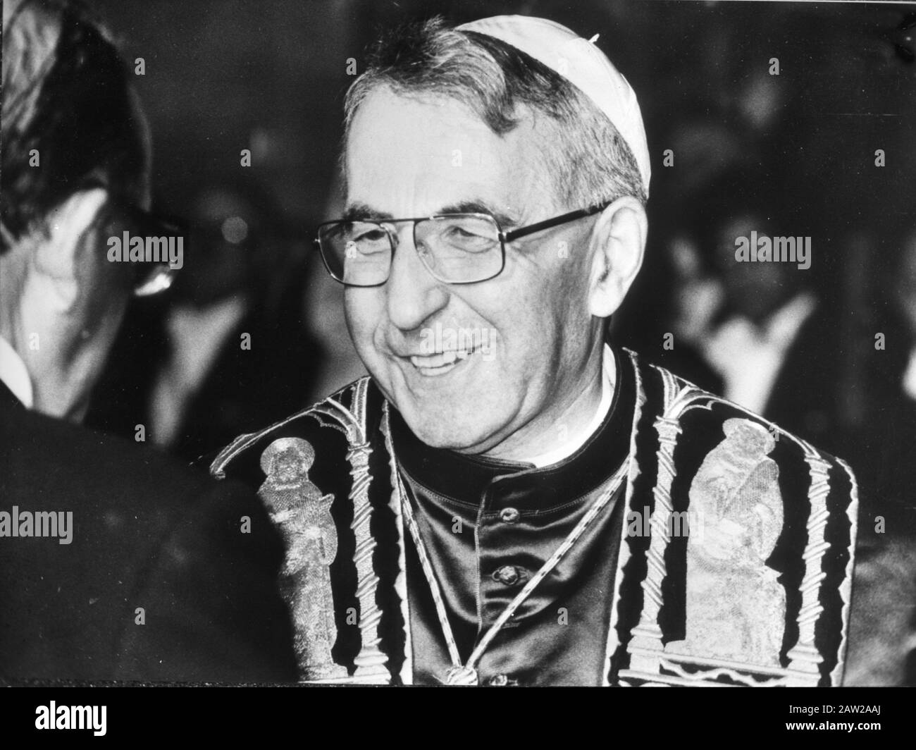 Pope John Paul I (head) Date: September 19, 1978 Keywords: popes Stock ...