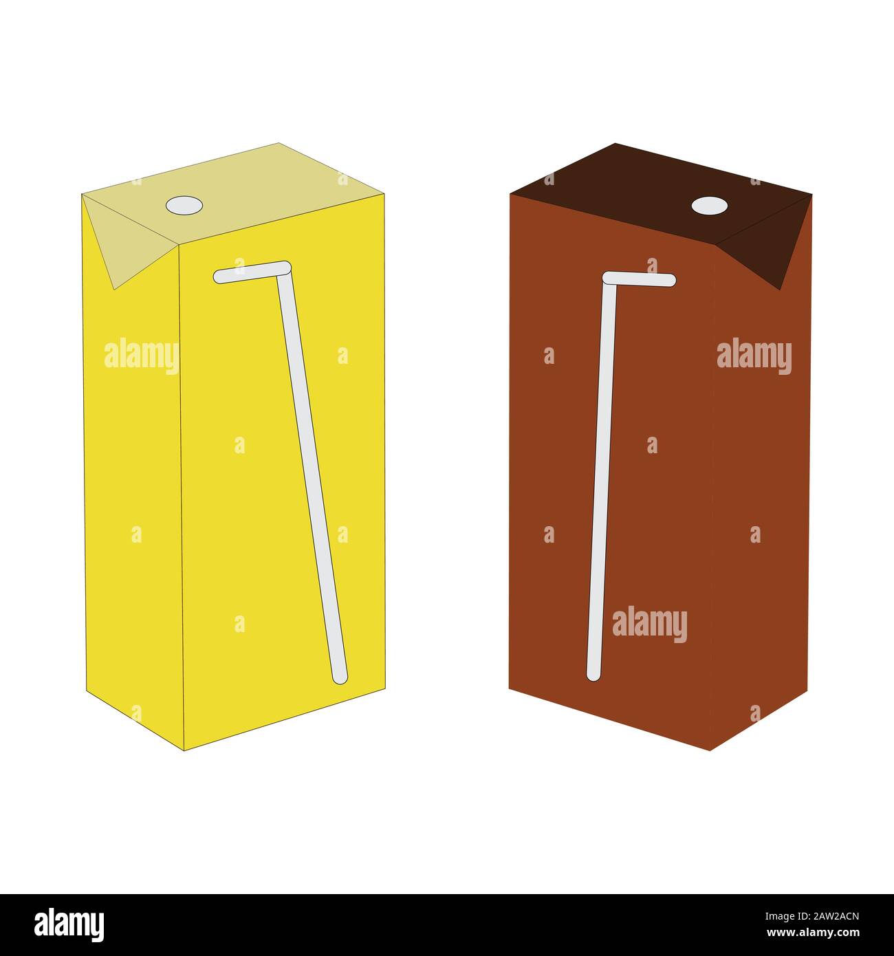 Milk box glass Cut Out Stock Images & Pictures - Alamy