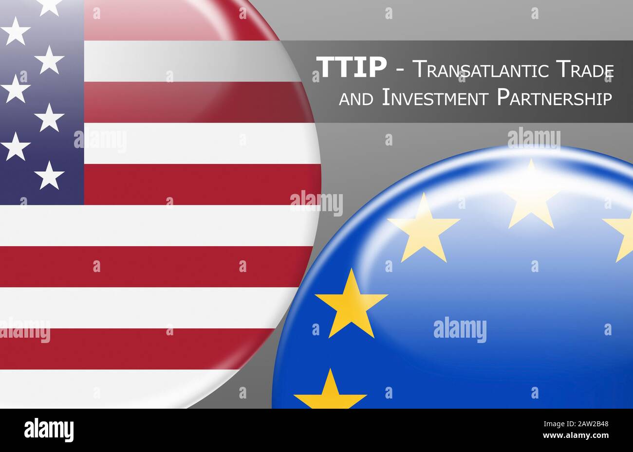 Stop trans atlantic trade and investment partnership hi-res stock ...