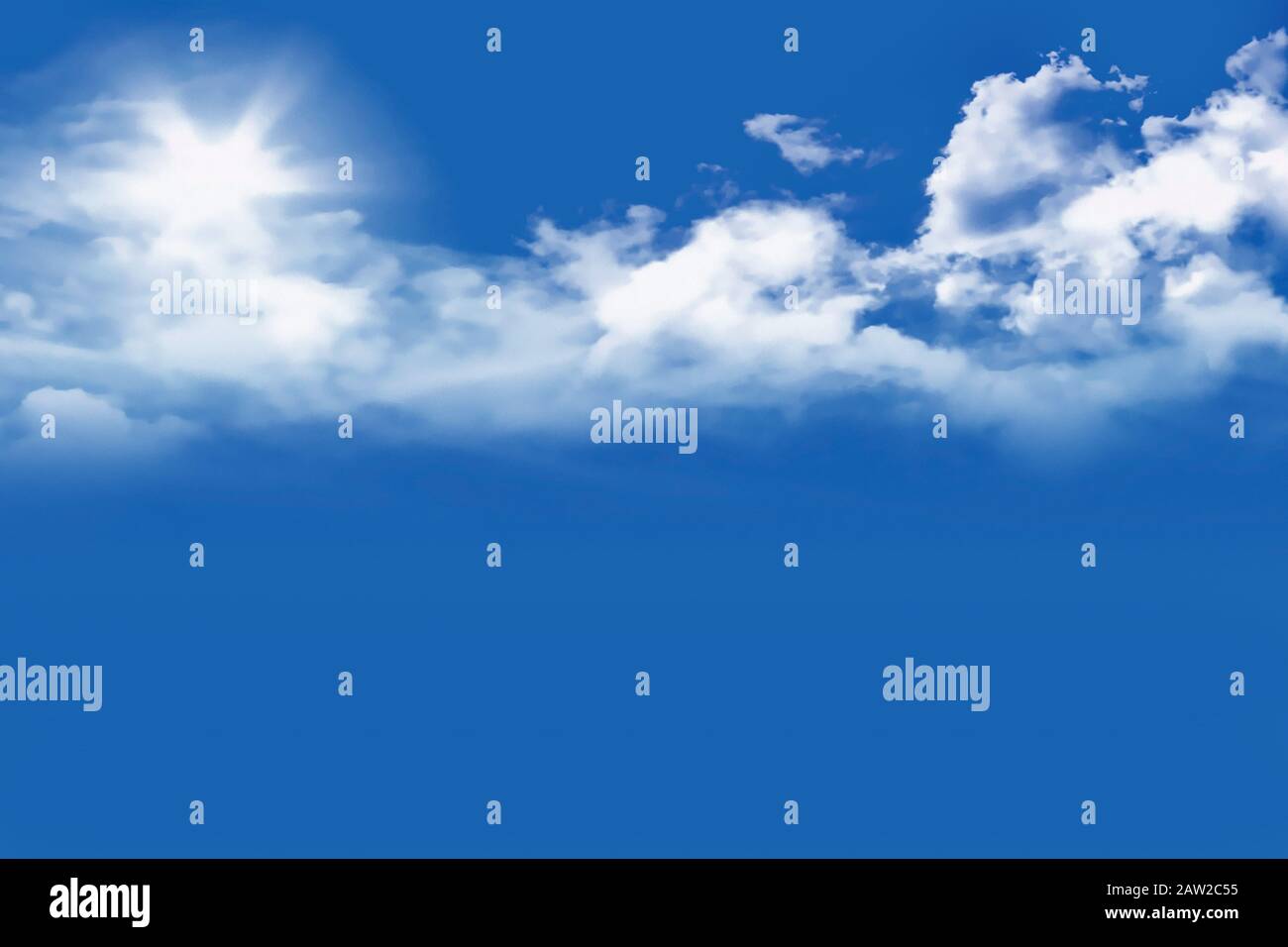 dark blue sky with white gradient Stock Photo - Alamy
