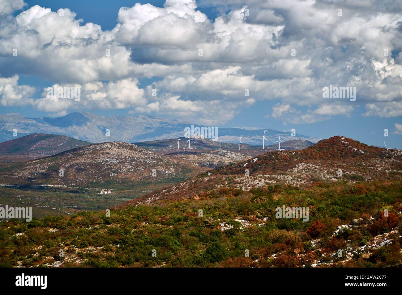 Croatia wind farm hi-res stock photography and images - Alamy
