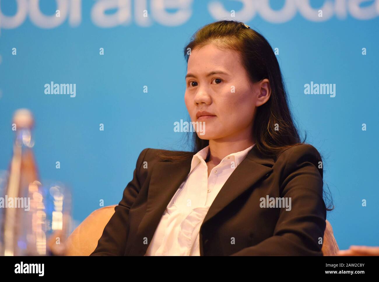 **FILE**Lucy Peng Lei, Senior Vice President of Alibaba Group and ...