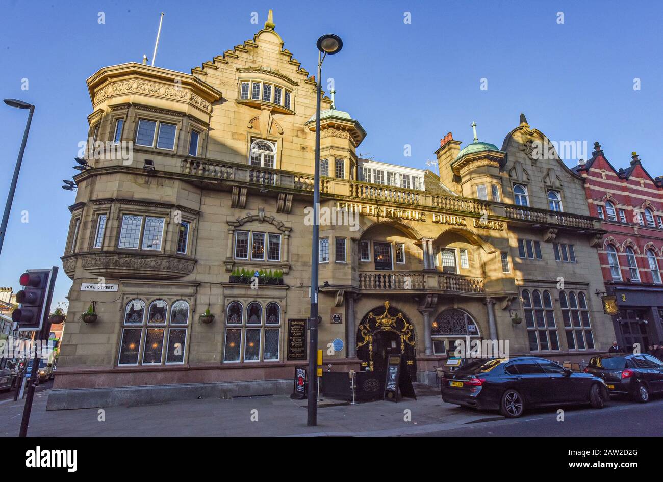 The Philharmonic Dining Rooms pub in Hope Street, Liverpool, ahead of ...