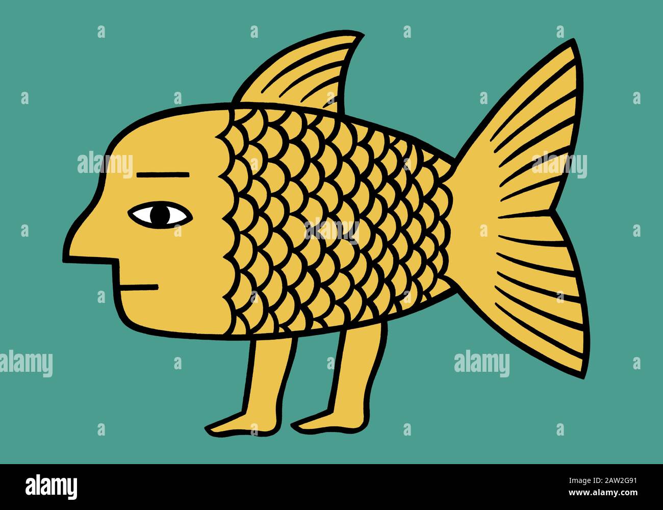 I am a fish Stock Photo - Alamy