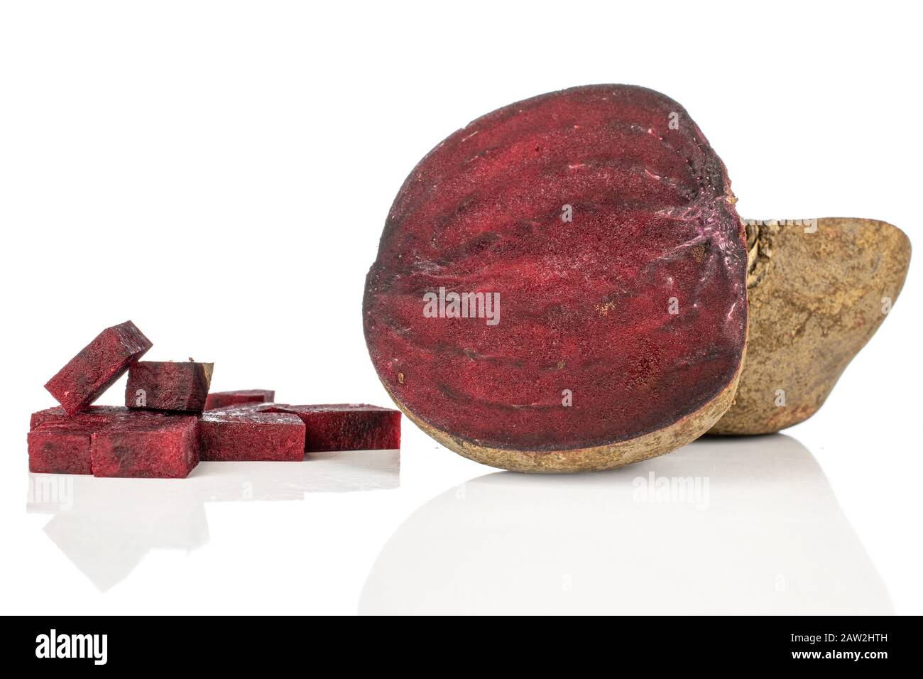 Beta Vulgaris Rubra Beet Root Vegetable Red High Resolution Stock ...