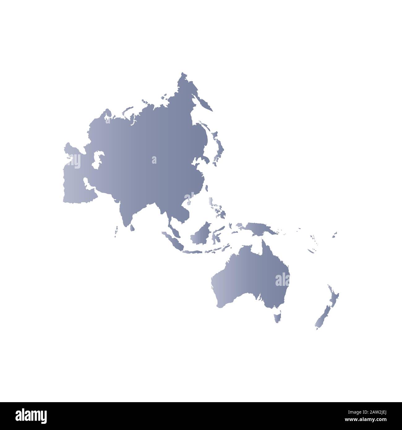 Map of Asia Pacific. - Vector illustration Stock Vector Image & Art - Alamy
