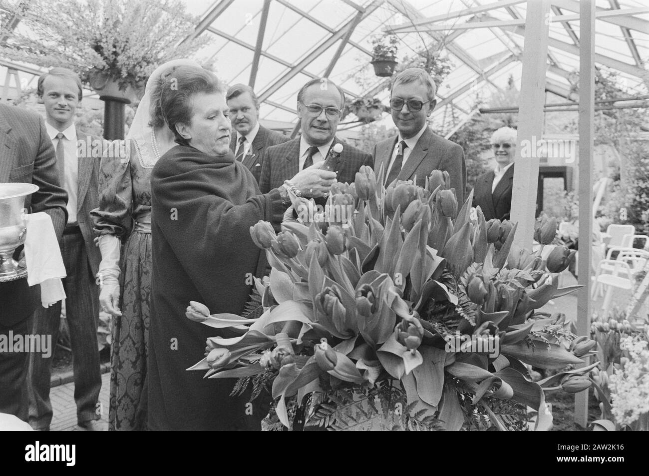 Pianist Vladimir Morowitz and wife visited Keukenhof Date: May 21, 1987 ...