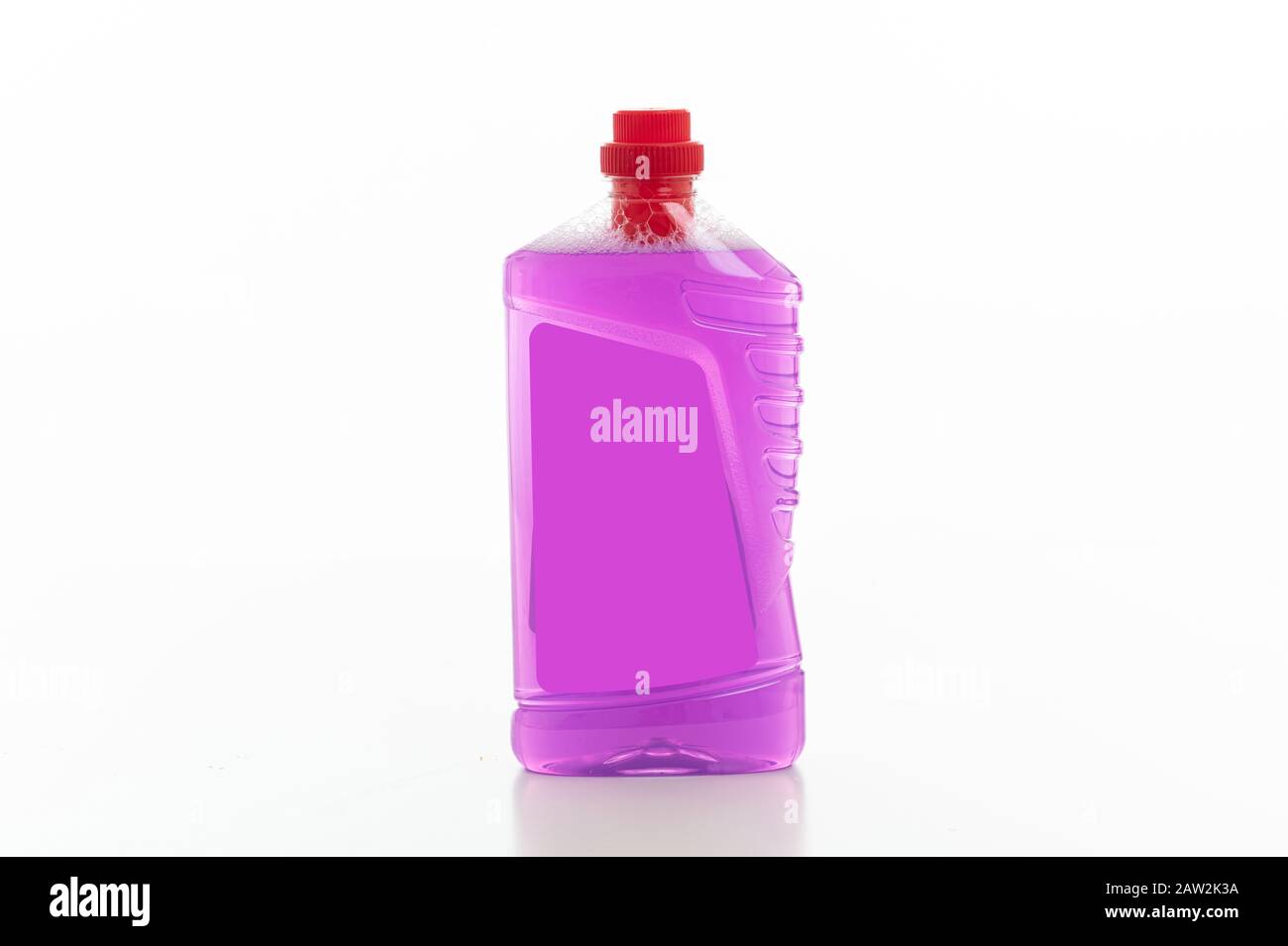 Cleaning product isolated against white background. Chemical detergent ...