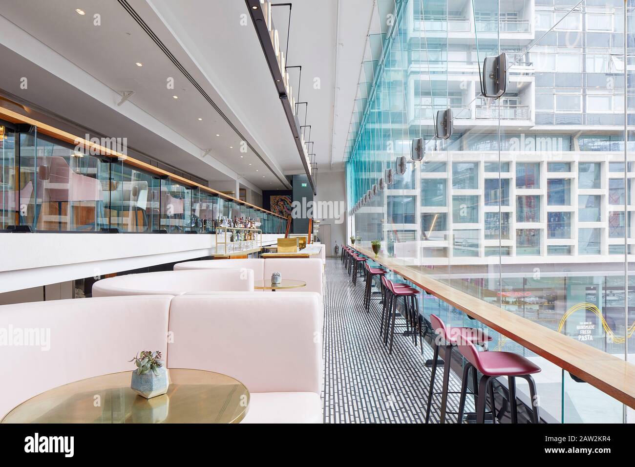 Restaurant seating next to window wall. VIVA Restaurant - Centrepoint ...