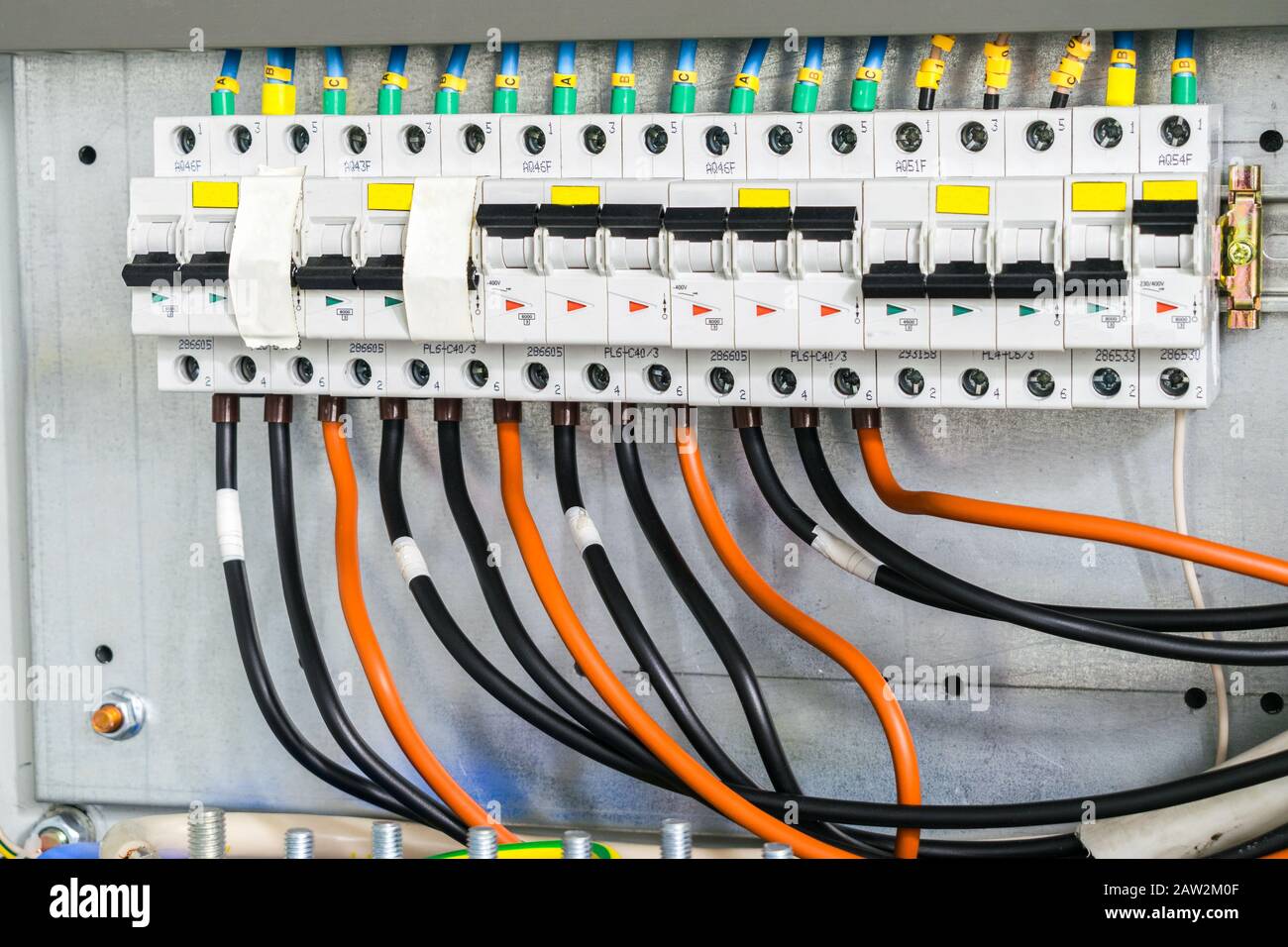 A lot of automatic load control, are located inside the electrical box ...