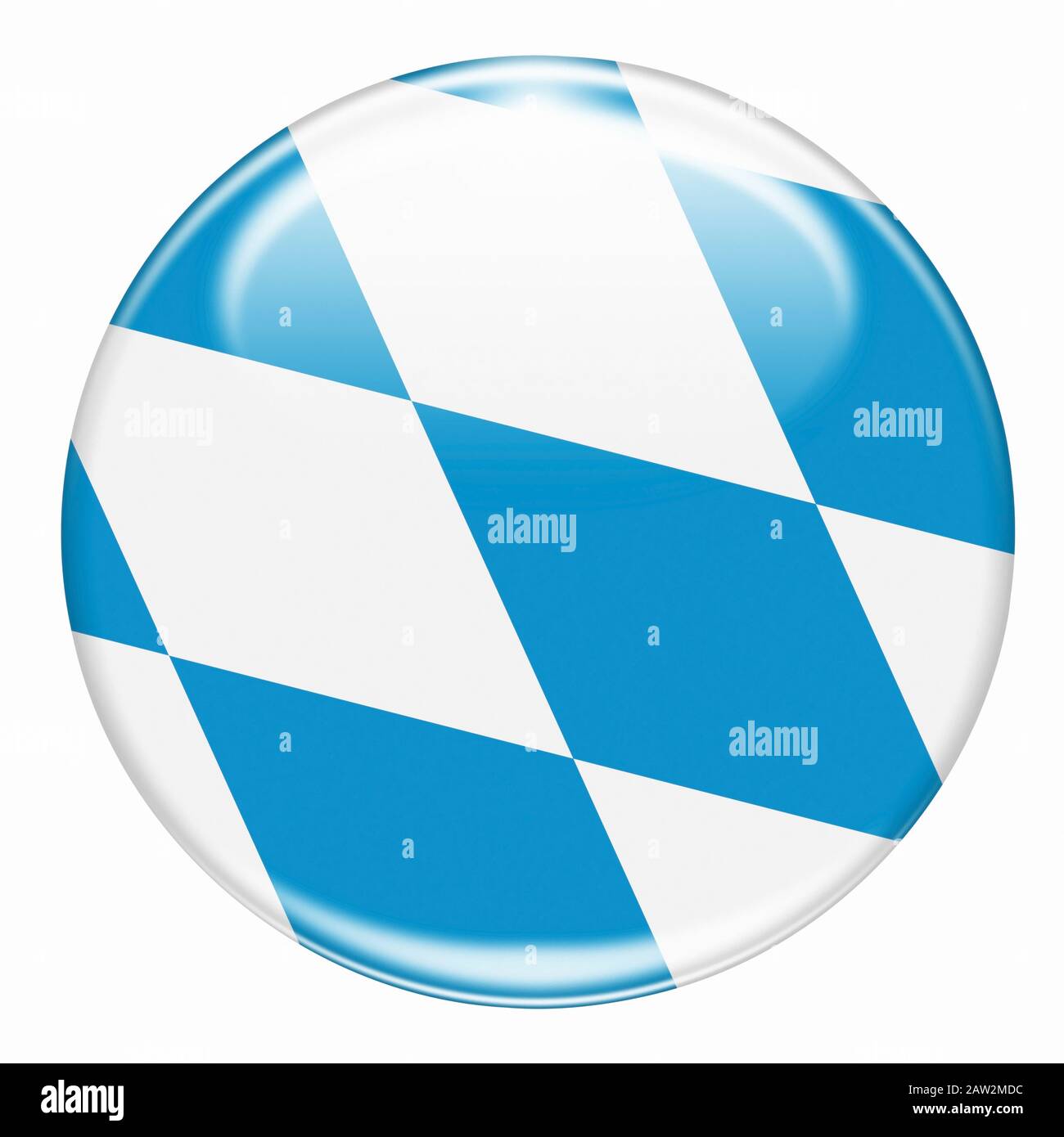 Bavaria blue white lozenge flag hi-res stock photography and images - Alamy