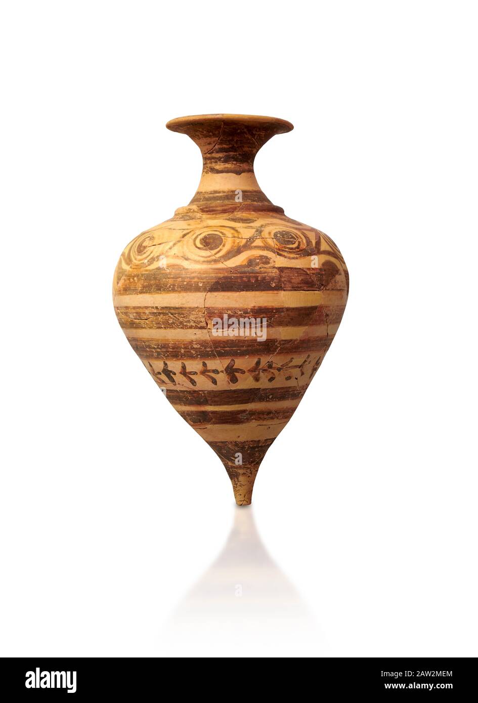 Minoan decorated fhython for export, Kommos Harbour 1600-1450 BC ...