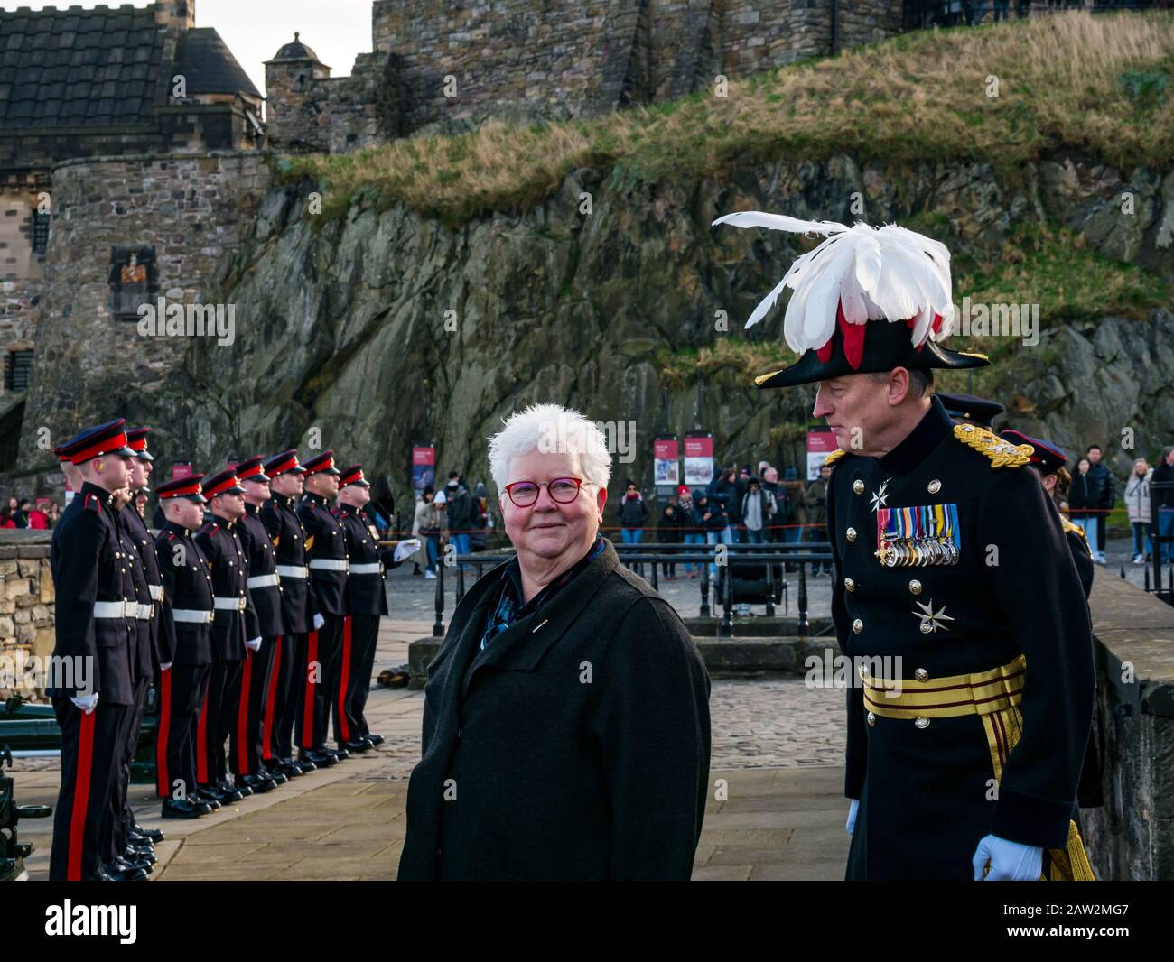 Edinburgh Castle, Edinburgh, Scotland, United Kingdom, 06 February 2020 ...