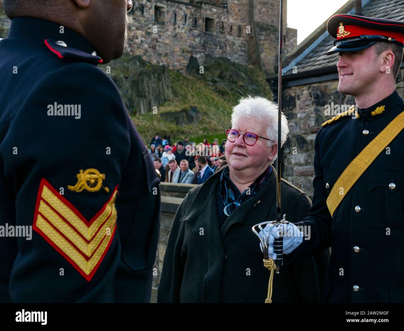 Edinburgh Castle, Edinburgh, Scotland, United Kingdom, 06 February 2020 ...